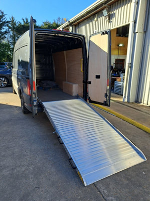 DnA Fixed Folding Van Ramp 2400mm x 1000mm SWL 600kg