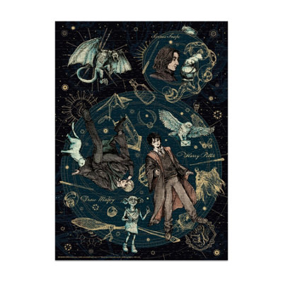 DODO - Harry Potter Puzzle - Devoted, Legend, Proud 500 Pieces