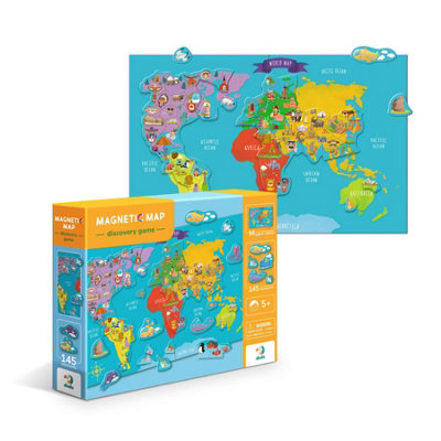 DODO - Magnetic Map 118 Pieces
