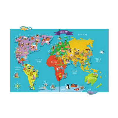 DODO - Magnetic Map 118 Pieces