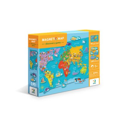 DODO - Magnetic Map 118 Pieces