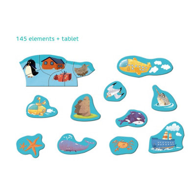 DODO - Magnetic Map 118 Pieces