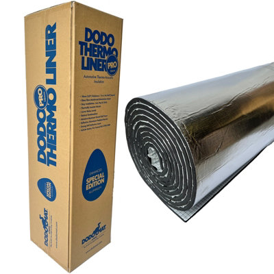 Dodo Mat Thermo Liner PRO 10mm Camper Van Insulation 5m Thermal Sound ...