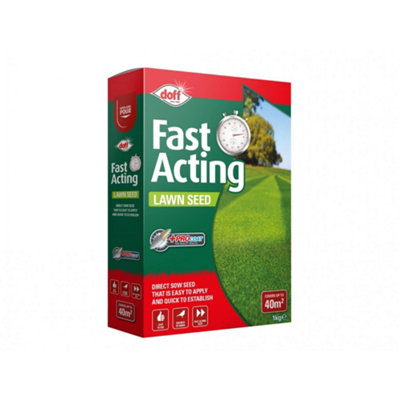 Doff Fast Growing Lawn Seed Multi Colour (1kg)