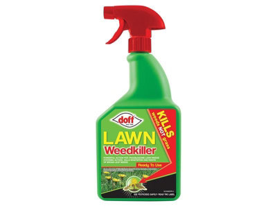 Doff Lawn Weedkiller Ready-to-Use 1 Litre for Effective Weed Control