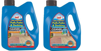 Doff Super Strength Patio and Deck Cleaner Concentrate - 2.5 Litre Pack ...
