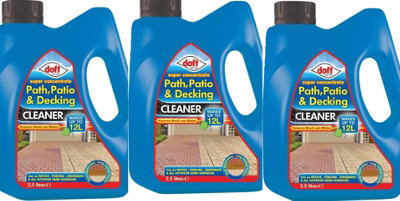 Doff Super Strength Patio and Deck Cleaner Concentrate - 2.5 Litre Pack ...