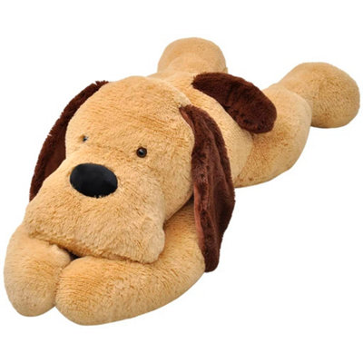 Dog Cuddly Toy Plush Brown 160 cm