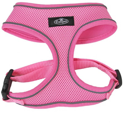 Dog Harness Puppy Pet Comfortable Mesh Breathable Adjustable Reflective ...