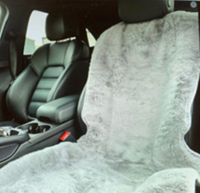 Dog Luxury Faux Fur Single Comfy Car Seat Cover