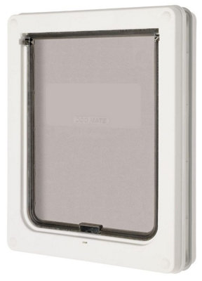 Dog Mate Medium Dog Door - White