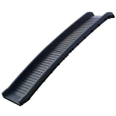 Dog Pet Ramp Plastic Folding Lightweight Strong Bi Fold Travel Car Van ...