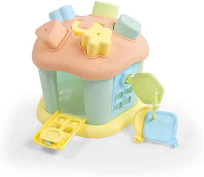 Dolu Shape Sorter Sweet House with Lockable Doors and Keys Baby ...
