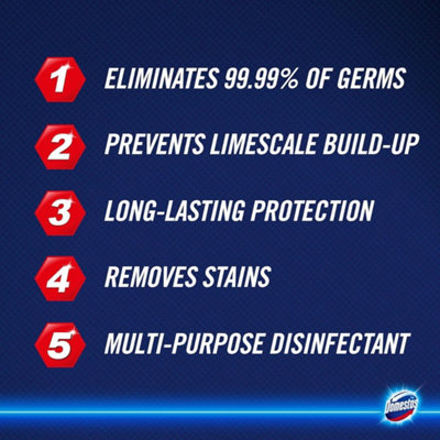 Domestos Original Bleach, 750ml (Pack of 12)