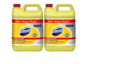 Domestos Professional Bleach Citrus Fresh 5L Pack of 2