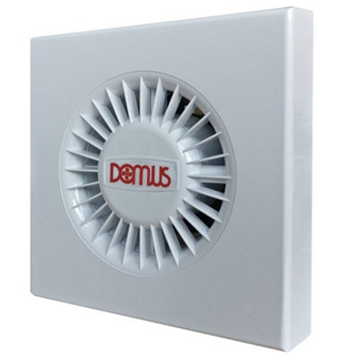 Domus Silavent SDF100TB Axial Extractor Fan 4 Inch / 100mm (Timer Model ...