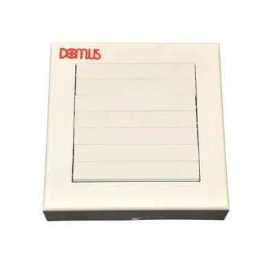 Domus Silavent SVC100TB Axial Extractor Fan with Automatic Backdraught ...