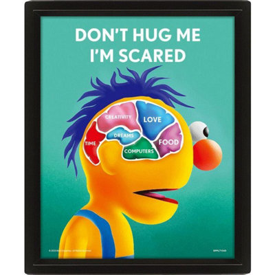 Dont Hug Me Im Scared Whats On Your Mind 3D & Lenticular Print ...