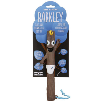 DOOG Rubber Floating Dog Throwing Stick - Baby Barkley