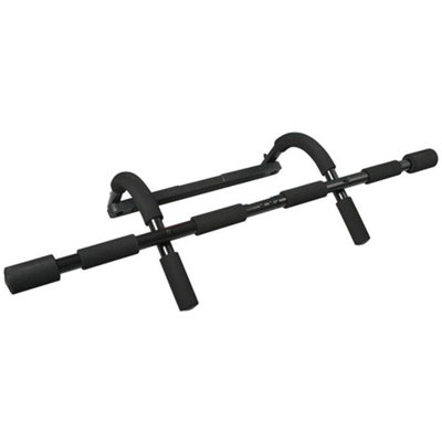 Door Frame Chin-up Pull Up Bar 45-80cm Width - 100KG MAX 2in1 Floor ...