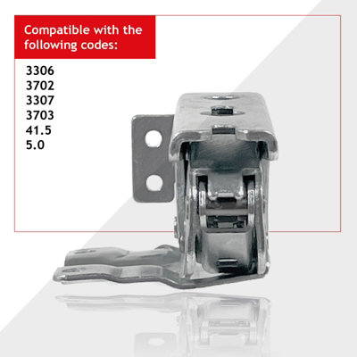 Door Hinges for Siemens Fridge Freezer 3306 3702 3307 3703 5.0 41.5 ...