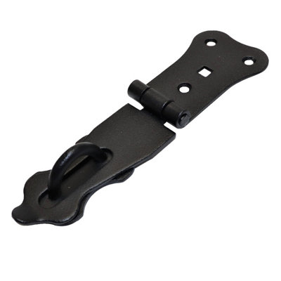 Door Latch Hasp and Staple - Heavy Duty Garage/Gate/Garden Clasp ...