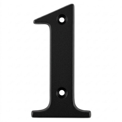 Door Number 1 in Matt Antique Brass- Screw Fix 3" Nanocoast House ...