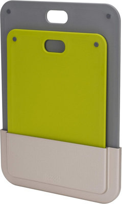 DoorStore 2 Piece Chopping Board Set Compact In Cupboard Storage case ...