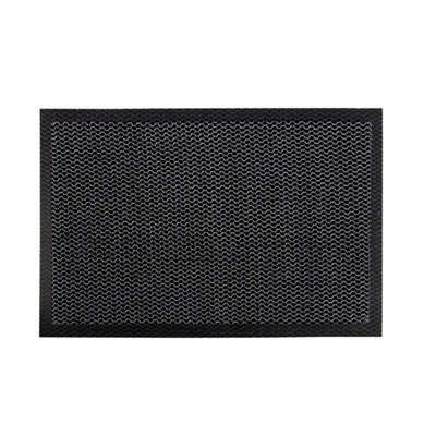Doortex Meshmat Anti-Slip Entrance Mat, Metallic Grey - 80 x 120cm