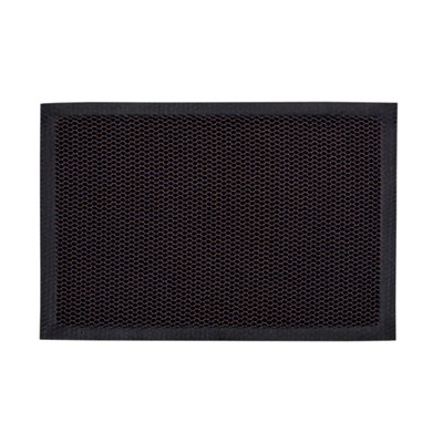 Doortex Meshmat Entrance Mat, Metallic Blue / Orange - 50 x 80cm