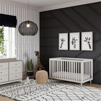 Dorel Home Rowan Valley Convertible Cotbed Grey