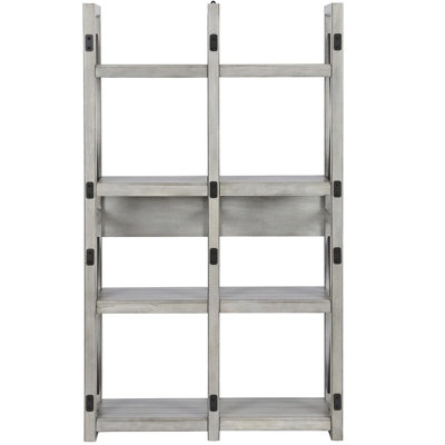 Dorel Wildwood Wood Veneer Bookcase Room Divider Shelving Unit Rack ...