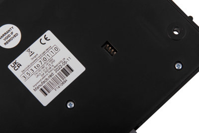 Dorgard Acoustic Fire Door Retainer - Black