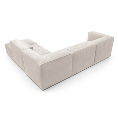 Doris Large Reversible Corner Sofa with High-Density Foam Available in 6 Colours