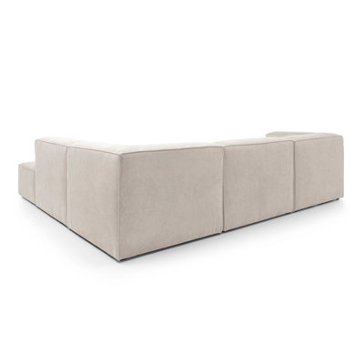Doris Large Reversible Corner Sofa with High-Density Foam Available in 6 Colours
