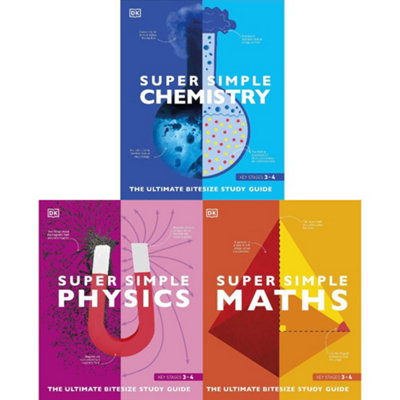 Dorling Kindersley Super Simple Study Guide Series 3 Books Collection ...