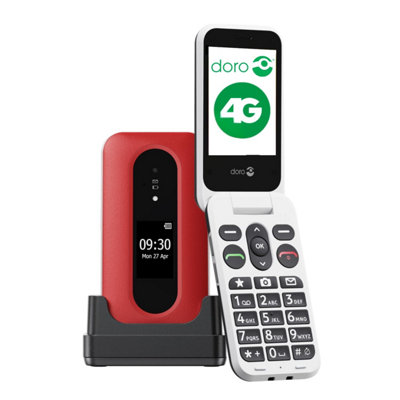 Doro Leva L 30 Unlocked Mobile Phone for Seniors - External Display ...