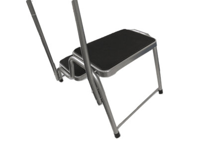 Double Anti Slip Step with Support Handrail - Caravan Motorhome ...