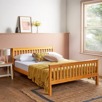 Full size bed frame with mattress included store