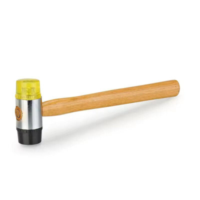 Double-Faced Rubber Hammer Nylon Head 45mm