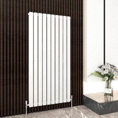 Double Flat Panel Vertical Column Radiator (H)1600mm by MCC Direct