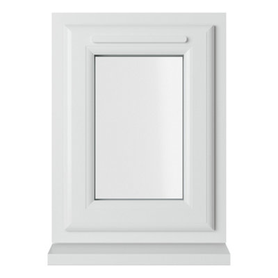 Double glazed Window Top Hung Opener White Clear Glazed 440 x 610mm 10 ...
