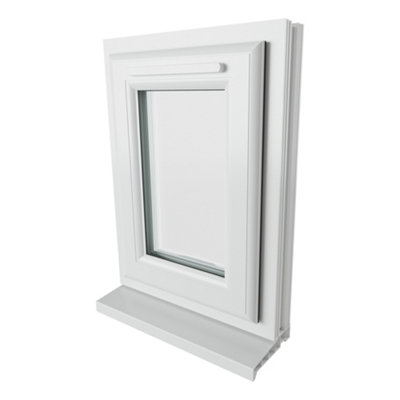 Double glazed Window Top Hung Opener White Clear Glazed 440 x 610mm 10 ...