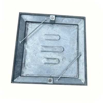 Double Sealed 300mm x 300mm Recessed Internal Screeding Tiling Manhole ...