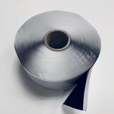 Double Sided Butyl Tape Used for Membrane Jointing, Waterproofing, Pond Liner Repair 50MM X 1 ...