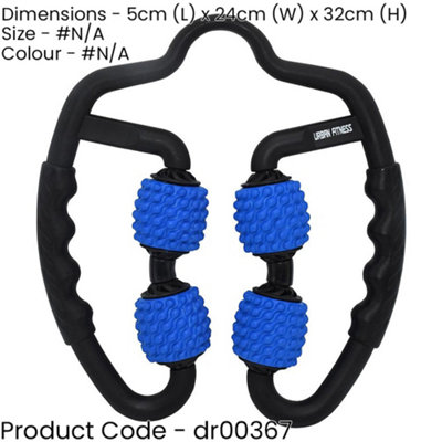 Double Sided Leg & Arm Muscle Roller Massage Stick - DOMS Relief & Recovery