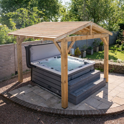 Double Sided PSE Slatted Panel - Vertical - 1200mm Wide x 600mm High | DIY at B&Q