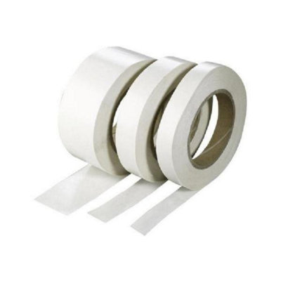 Double Sided Tape (2 Rolls) - 12mm x 50M Roll Multipurpose Sticky ...