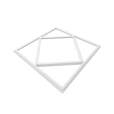 Double Square Borderline LED Ceiling Panel 60x60cms, 4000 Lumens