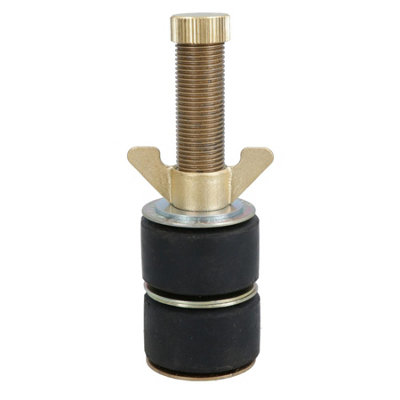 Double Steel Drain Test Pipe Bung Plug 2" (50mm) Plumbing Tube Blanking Cap